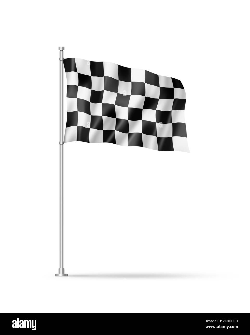 Black white checkered flag texture hi-res stock photography and images ...