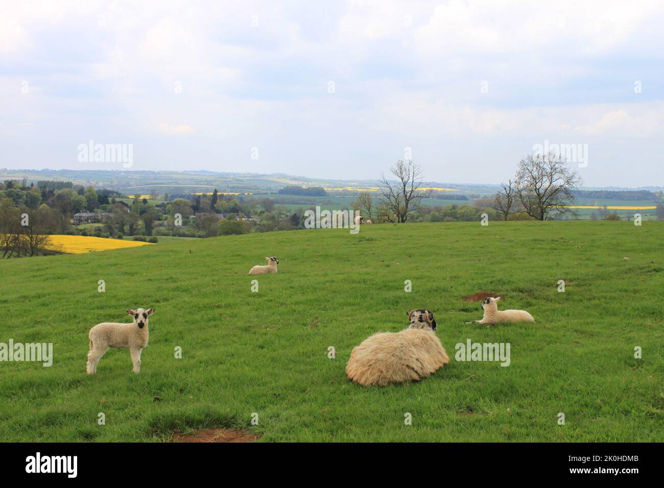 The Jurassic Way Long-distance trail. England. UK Stock Photo - Alamy