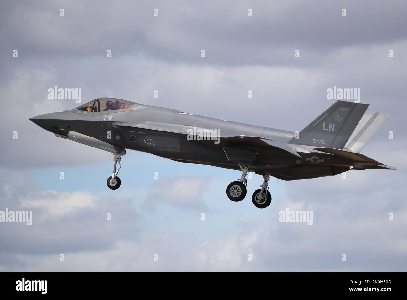 An USAF Lockheed-Martin F-35A showed its capabilities at RIAT 2022 ...