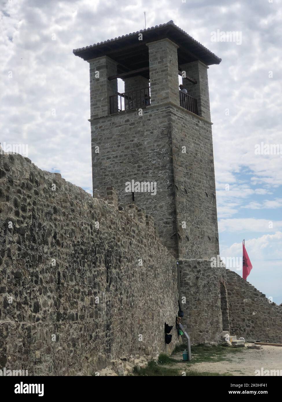 A beautiful view of Preza castle in Albania Stock Photo - Alamy