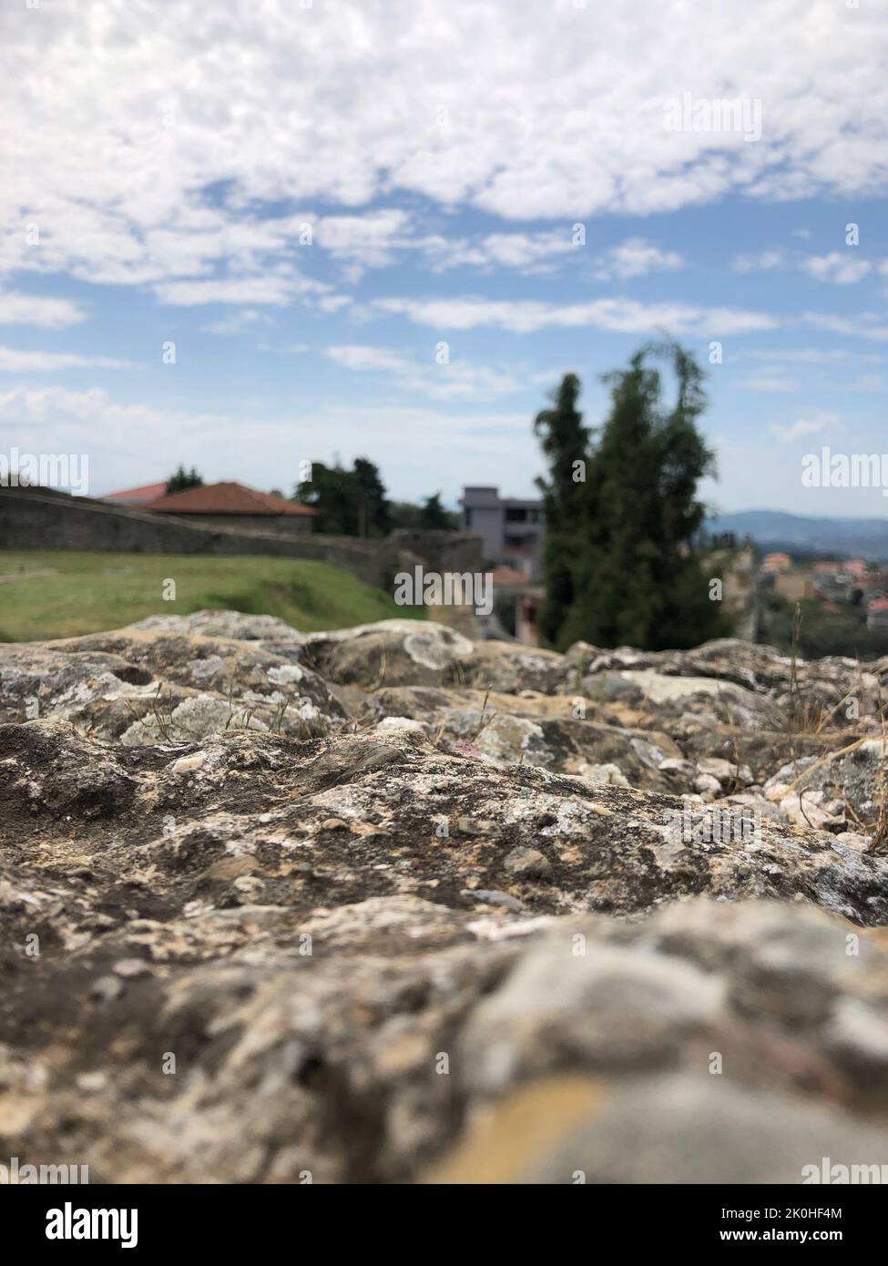 The surroundings of Preza castle in Albania Stock Photo - Alamy