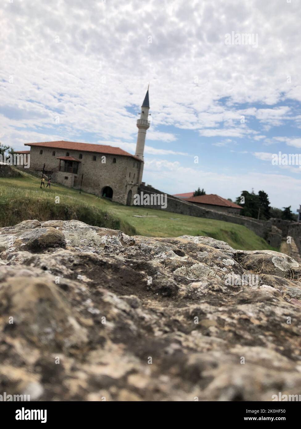 A beautiful view of Preza castle in Albania Stock Photo - Alamy