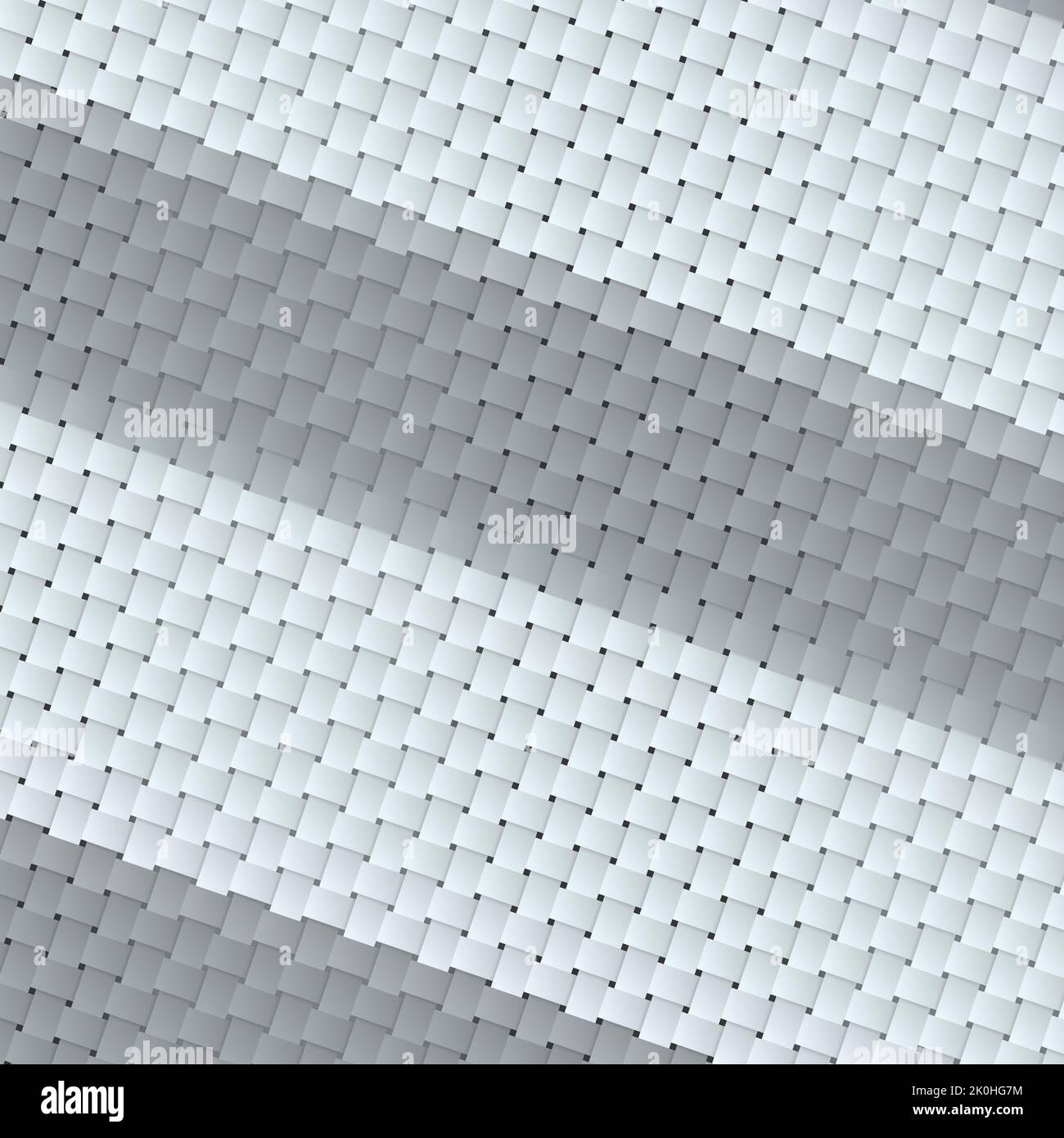 Interlaced fiber checkered surface elements wicker Plastic weave ...