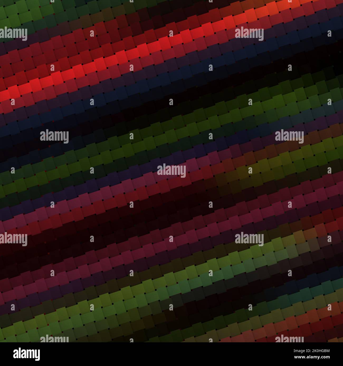 Interlaced fiber checkered surface elements wicker Plastic weave ...