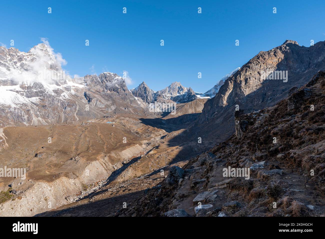 A natural landscape scenery of rocky mountains Stock Photo - Alamy