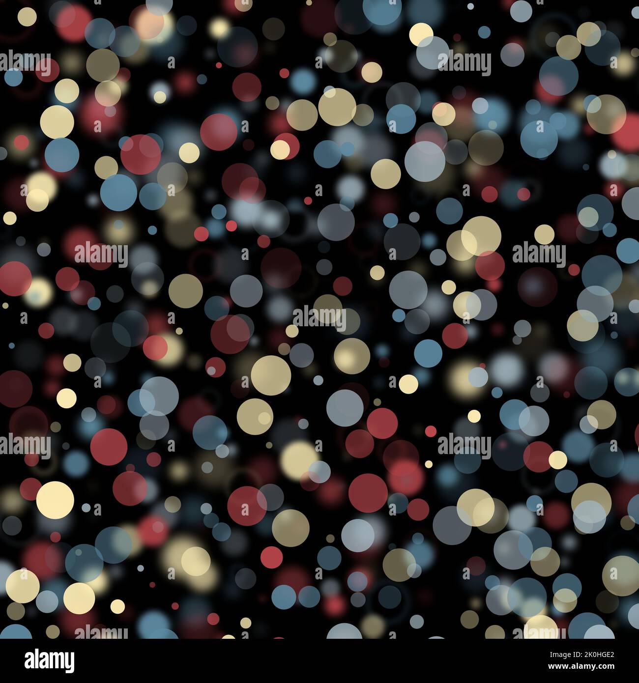 Illustration of an abstract light dots and blurred circles multicolored ...