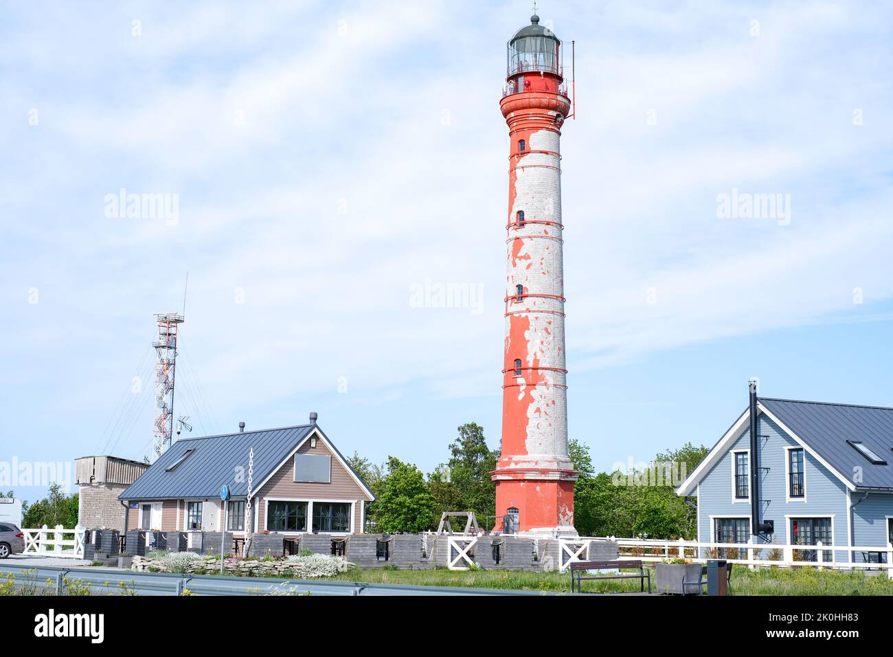Beautiful lighthouse in small village hi-res stock photography and ...