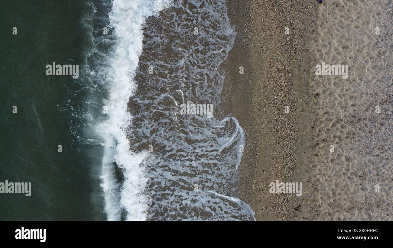 Aerial symmetric view seaside hi-res stock photography and images - Alamy