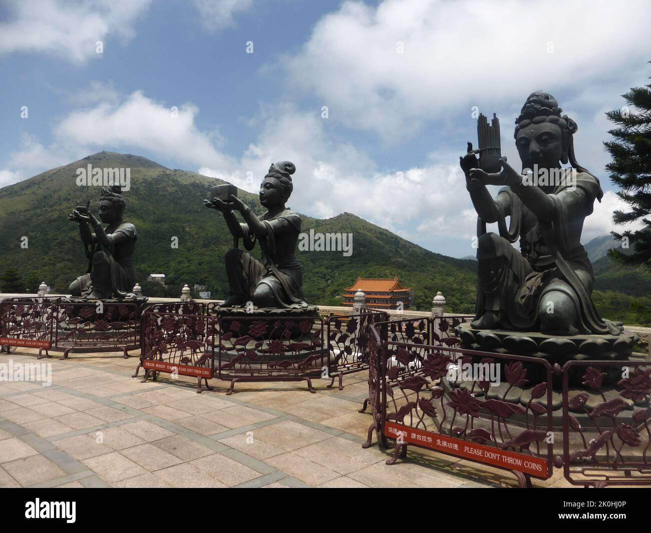The offering of the six devas, Big Buddha Stock Photo - Alamy