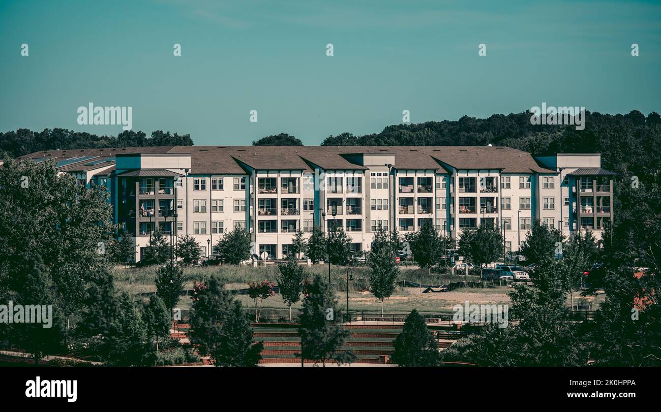 A luxury residential apartment complex at North Augusta, South ...