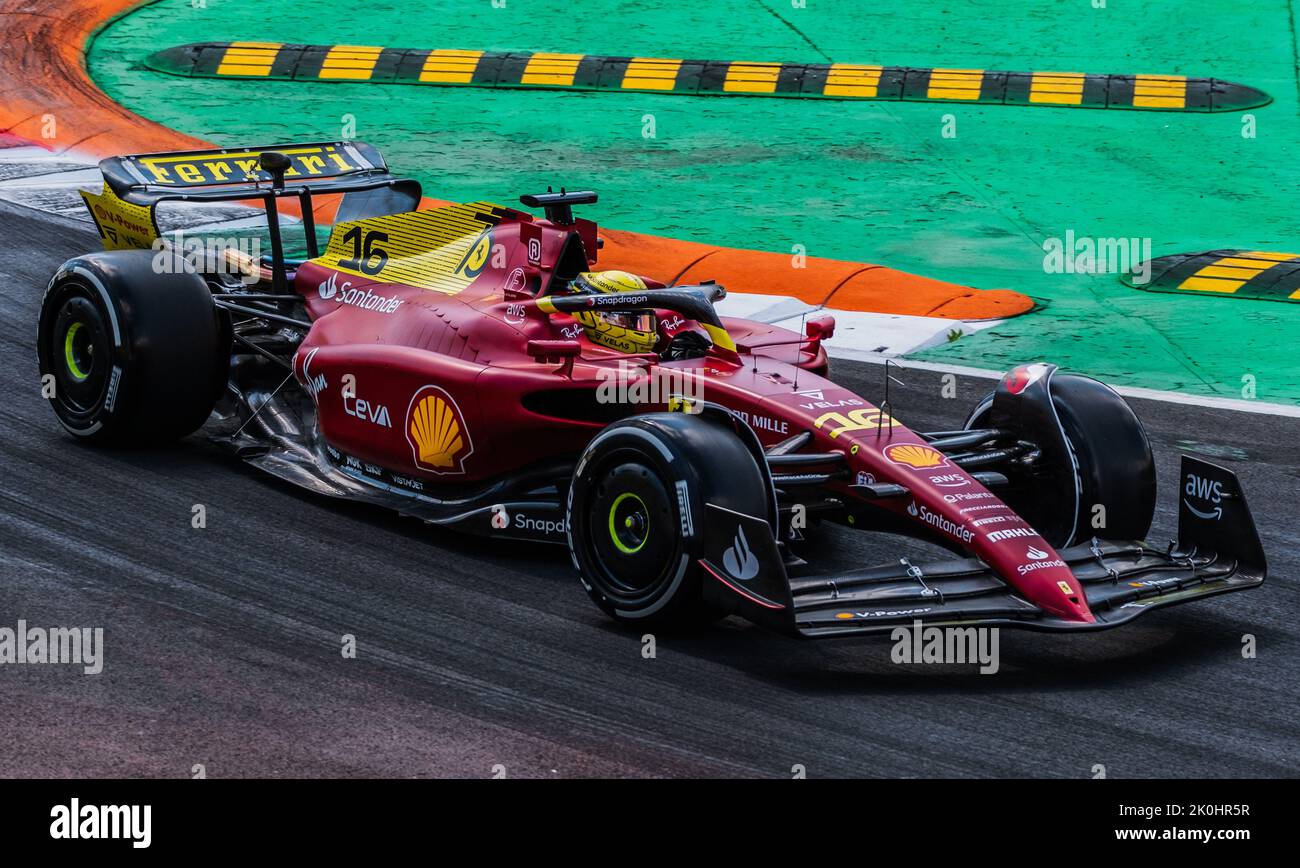 MONZA, Italy, 09 September 2022; #16, Charles LECLERC, MCO, Team ...
