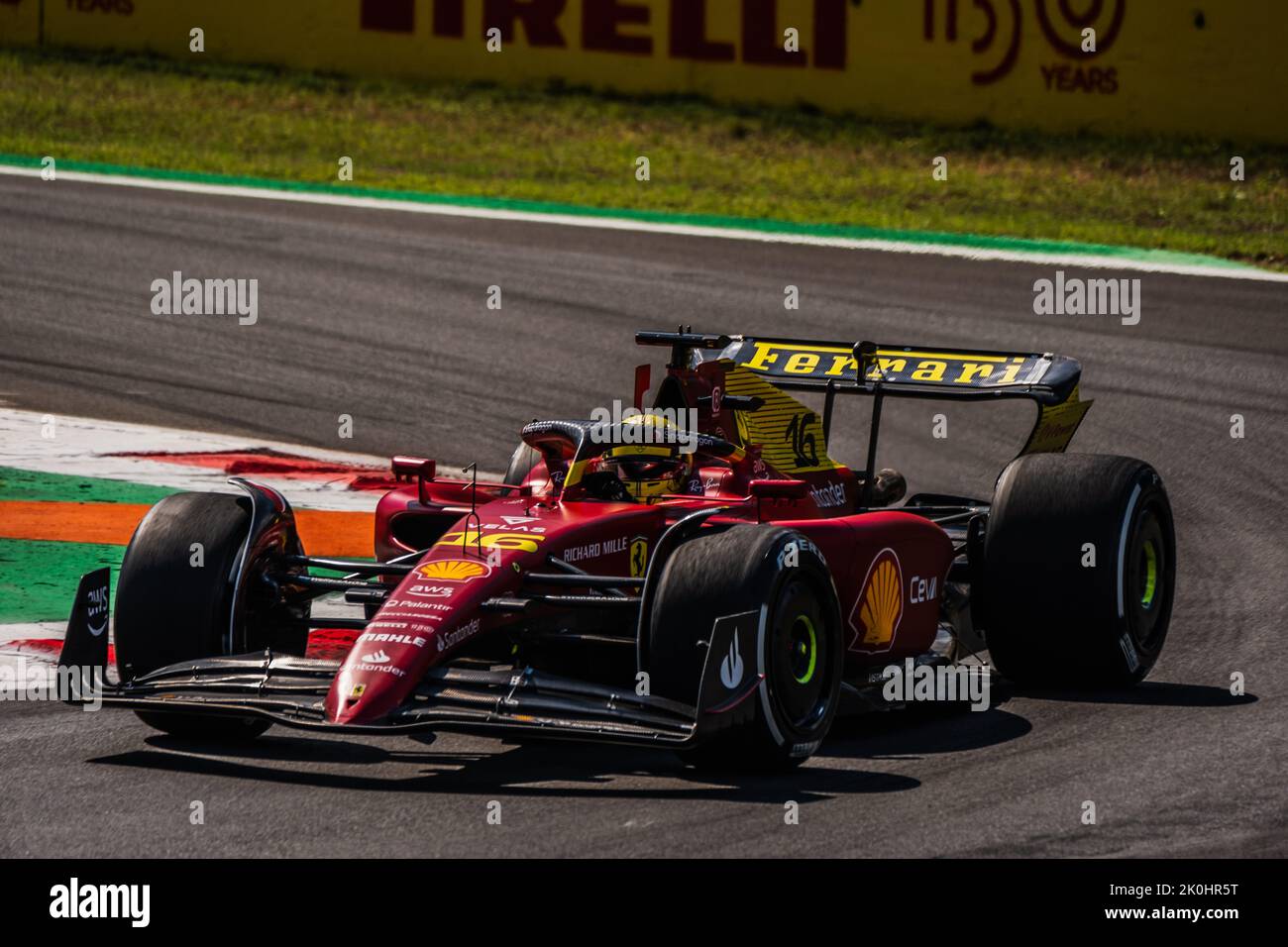 MONZA, Italy, 09 September 2022; #16, Charles LECLERC, MCO, Team ...