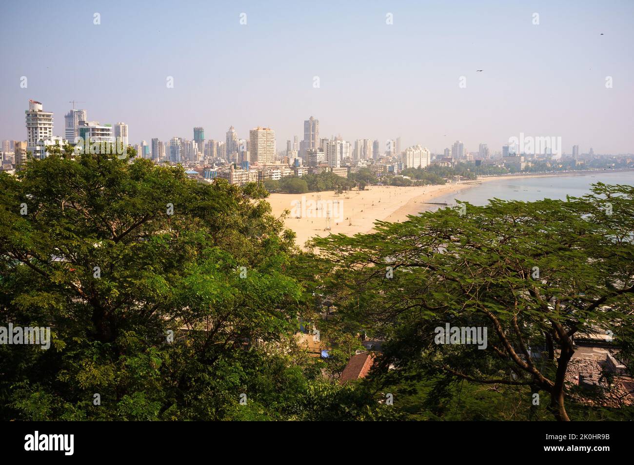 Beautiful view juhu beach hi-res stock photography and images - Alamy
