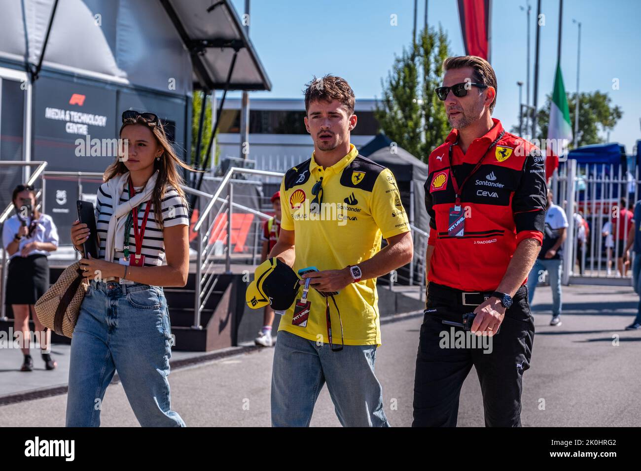 MONZA, Italy, 10 September 2022; #16, Charles LECLERC, MCO, Team ...