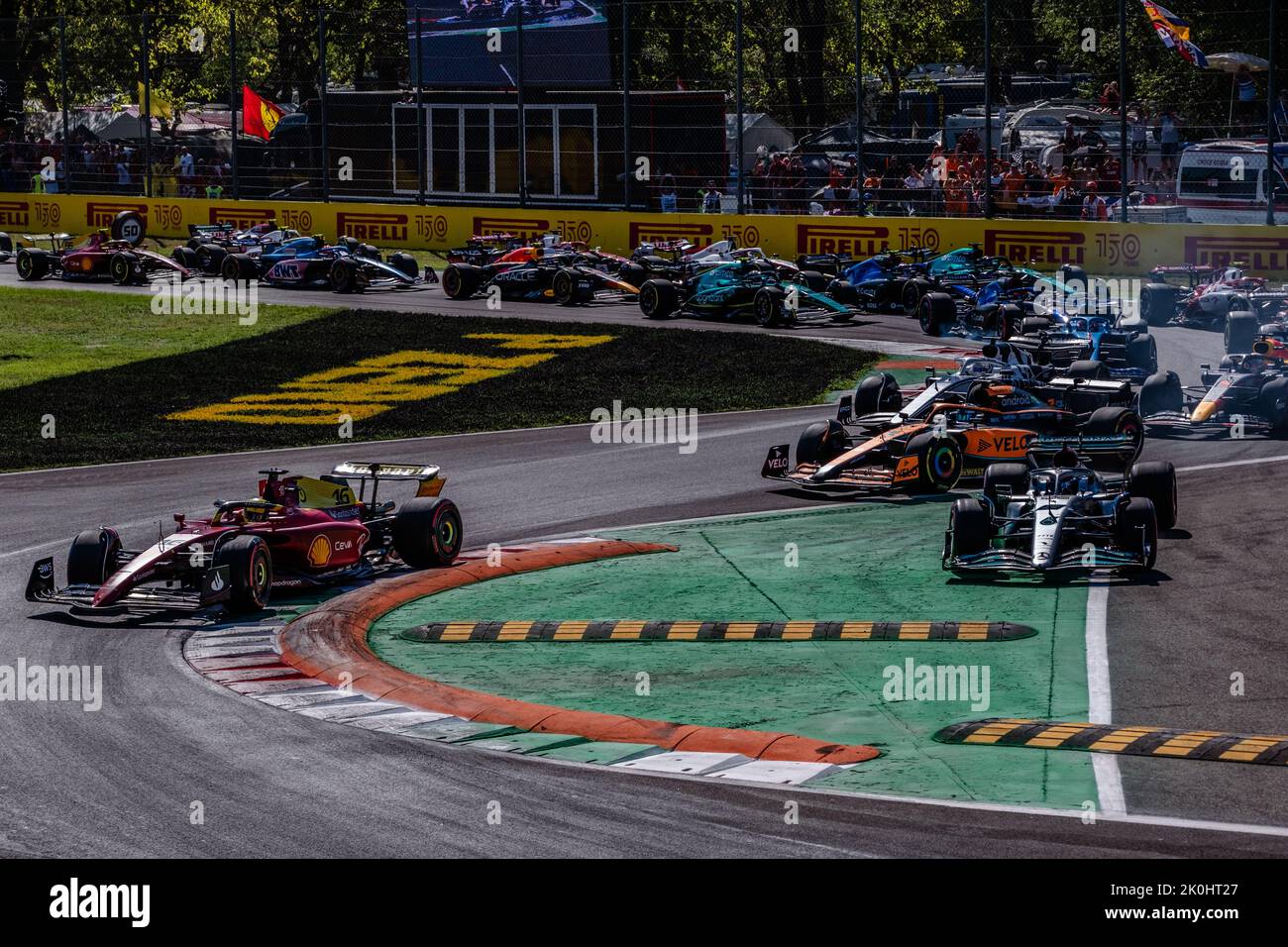 MONZA, Italy, 11 September 2022; #16, Charles LECLERC, MCO, Team ...