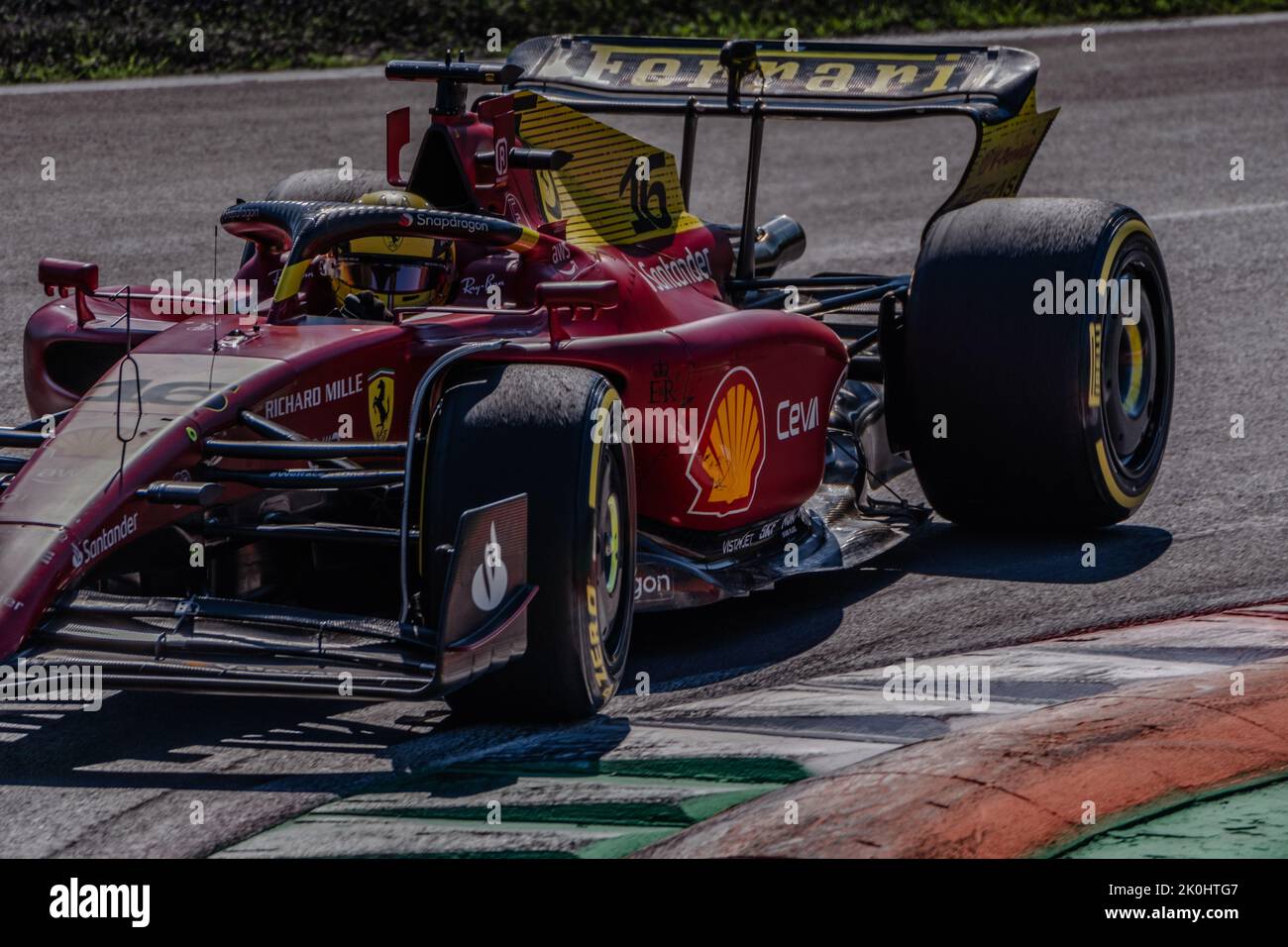 MONZA, Italy, 11 September 2022; #16, Charles LECLERC, MCO, Team ...