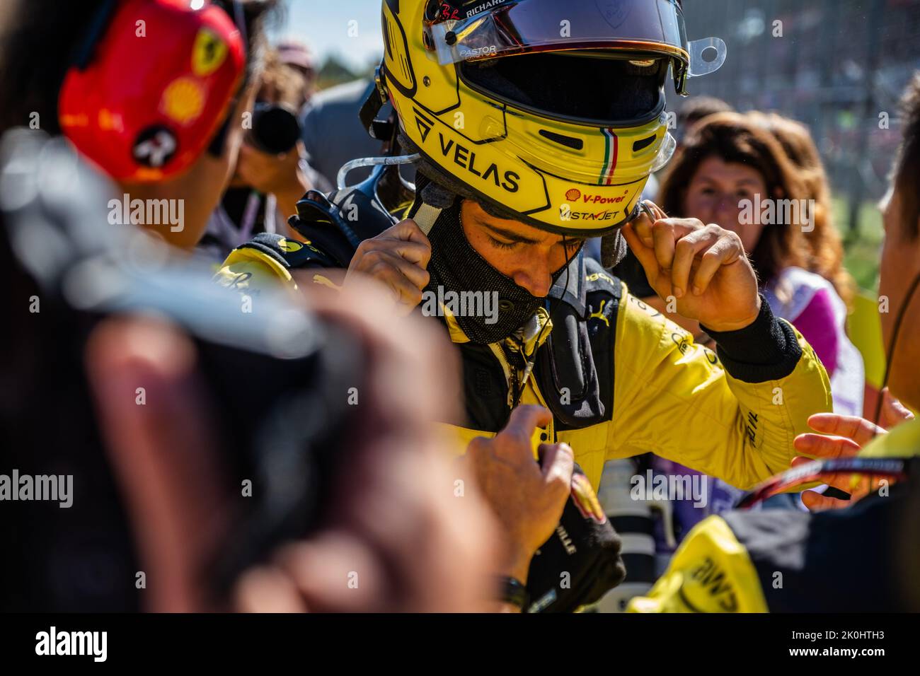 MONZA, Italy, 11 September 2022; #16, Charles LECLERC, MCO, Team ...