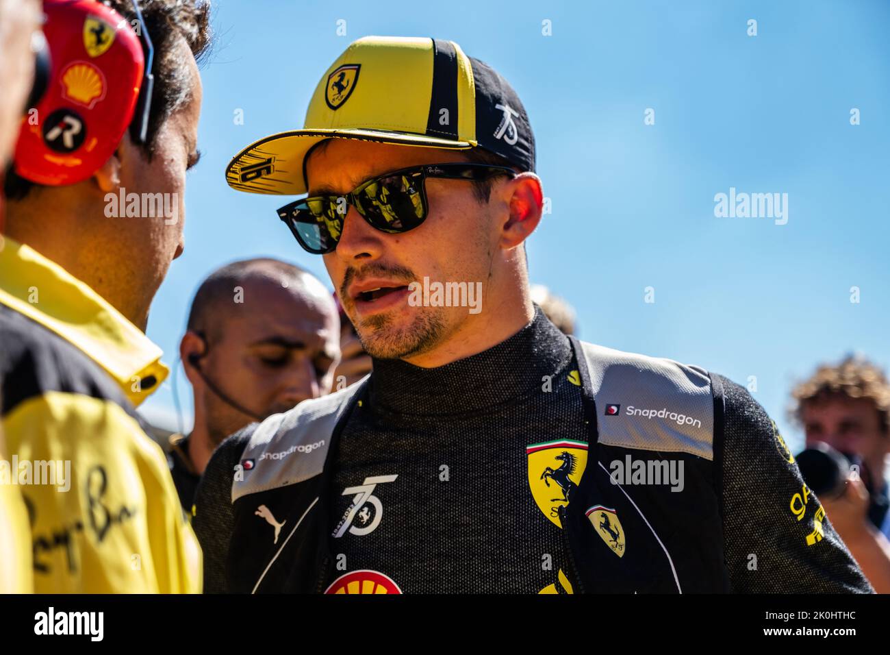 MONZA, Italy, 11 September 2022; #16, Charles LECLERC, MCO, Team ...