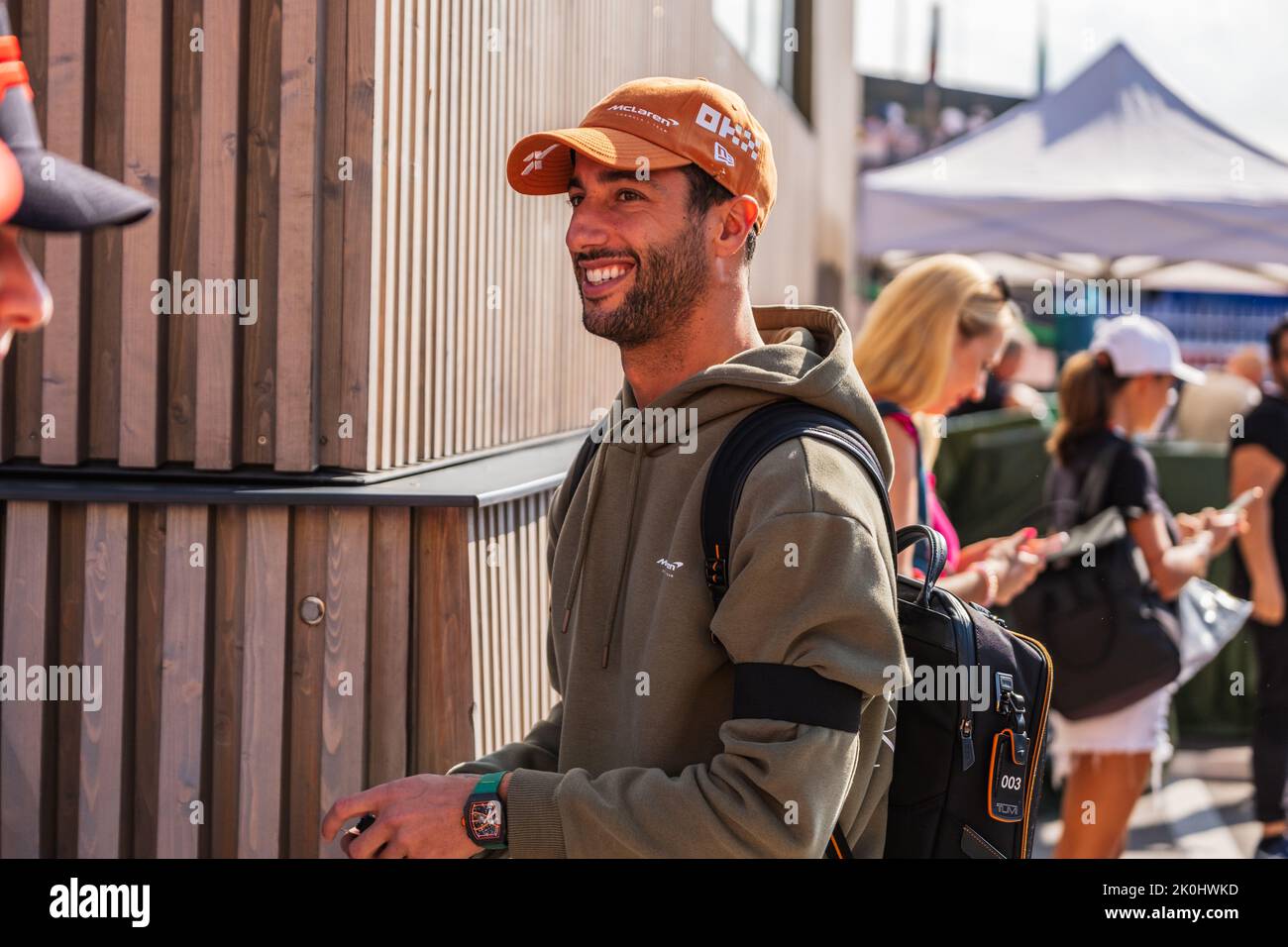 MONZA, Italy, 09 September 2022; # 3, Daniel RICCIARDO, AUS, McLaren F1 ...