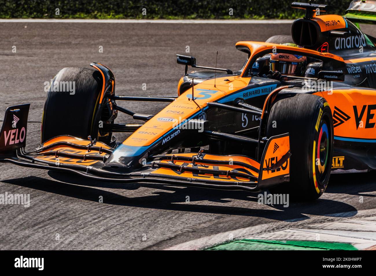 MONZA, Italy, 09 September 2022; # 3, Daniel RICCIARDO, AUS, McLaren F1 ...