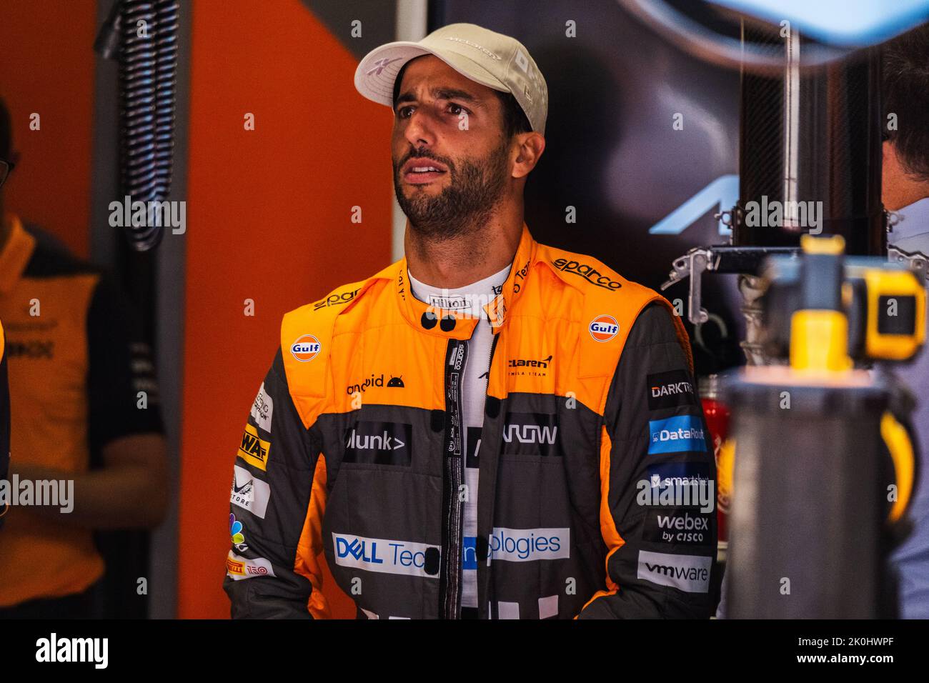 MONZA, Italy, 09 September 2022; # 3, Daniel RICCIARDO, AUS, McLaren F1 ...