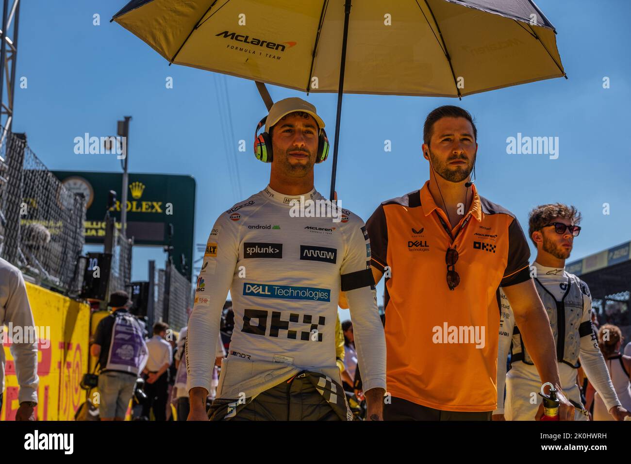 MONZA, Italy, 11 September 2022; # 3, Daniel RICCIARDO, AUS, McLaren F1 ...