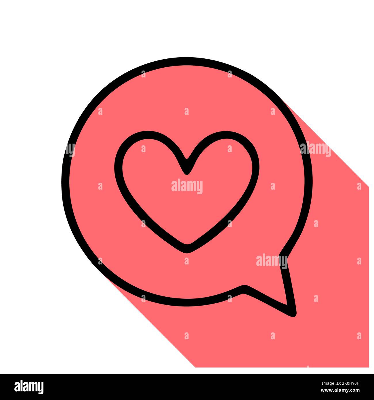 Heart logo vector hi-res stock photography and images - Alamy