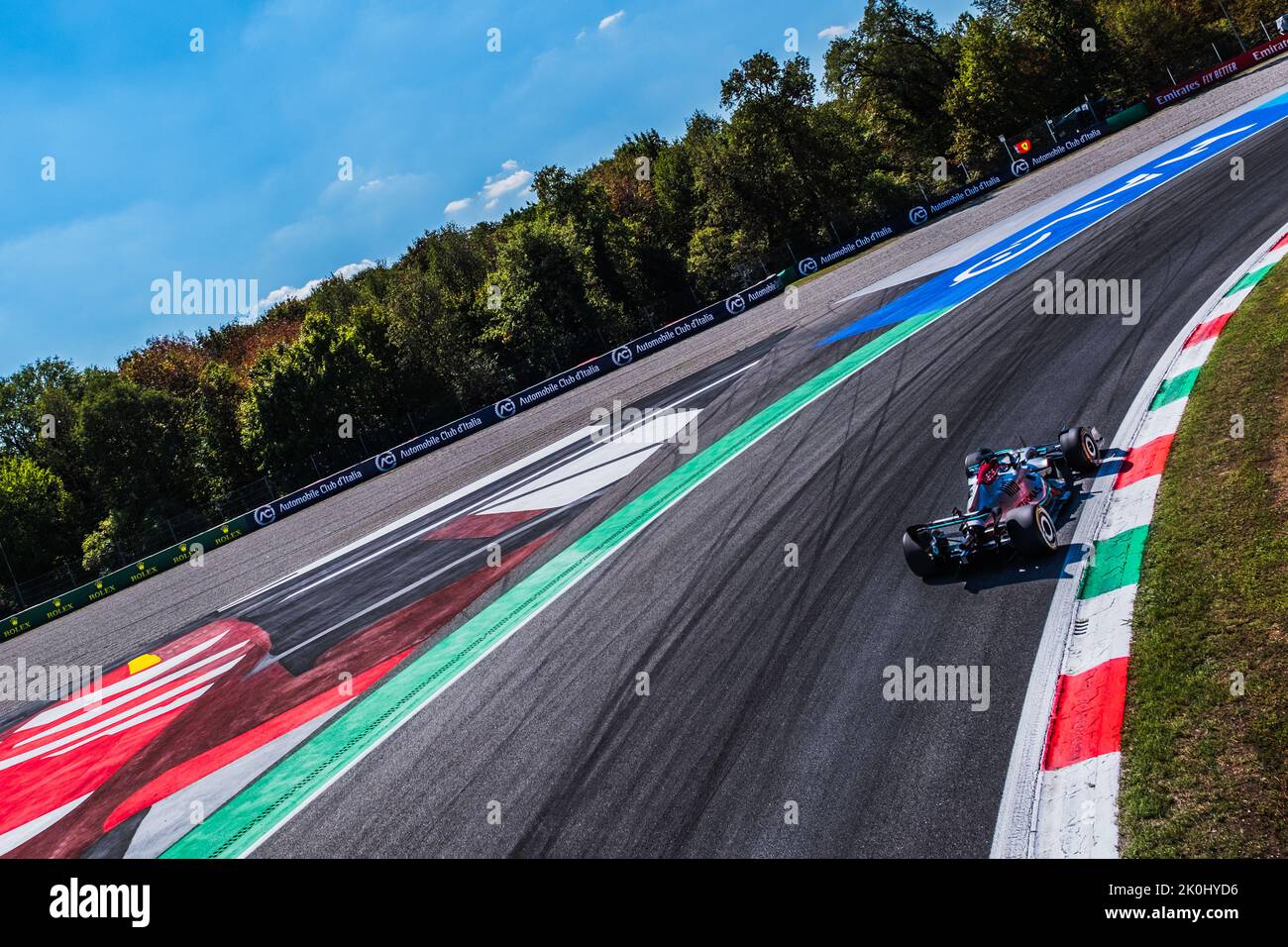 MONZA, Italy, 10 September 2022; #63, George RUSSEL, GBR, Mercedes AMG F1 Team, Mercedes-AMG F1 ...