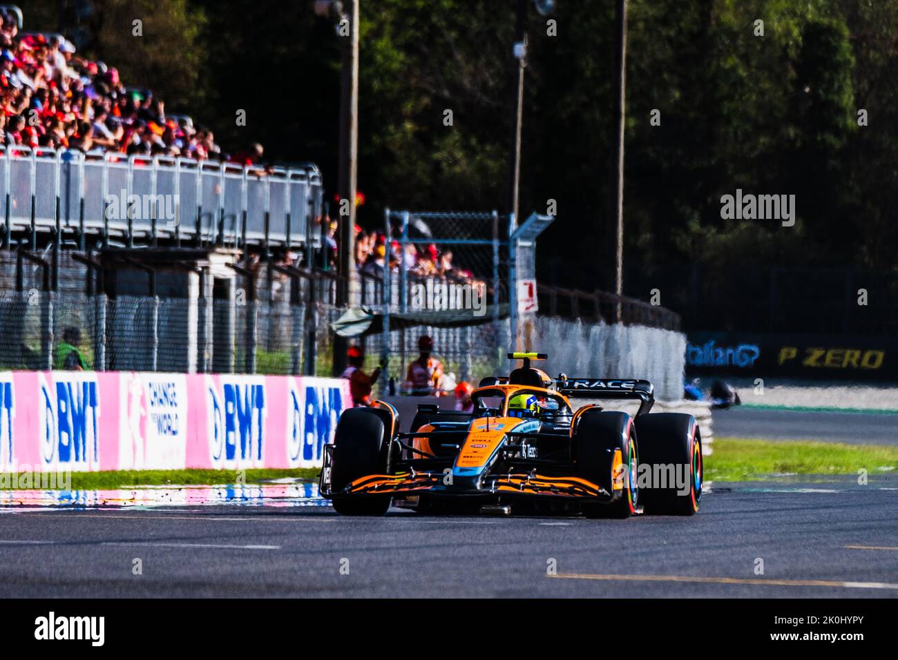 MONZA, Italy, 10 September 2022; # 4, Lando NORRIS, GBR, McLaren F1 ...
