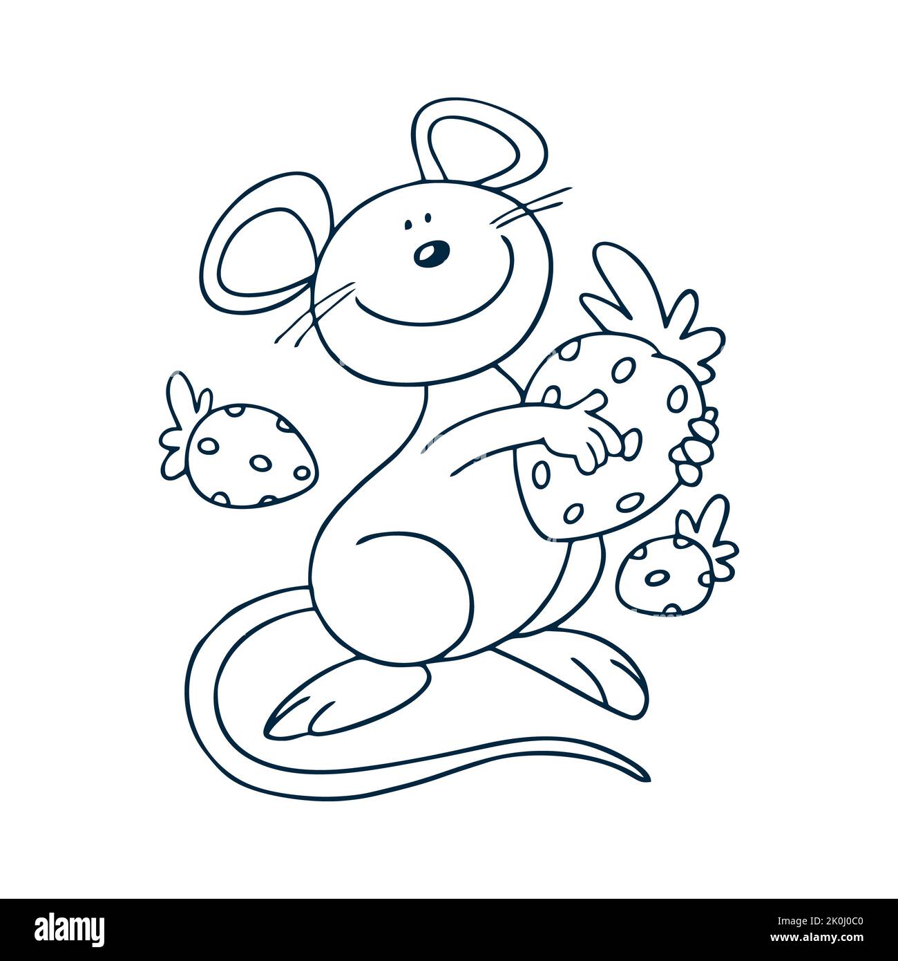 Cute mouse character dancing. 2020 New Year symbolic animal. Rat or ...