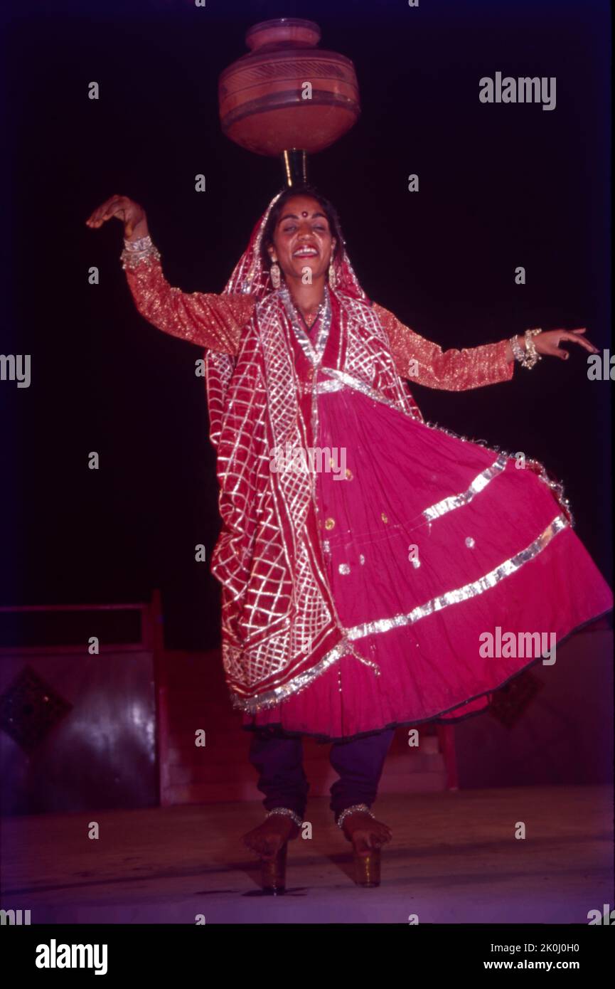Folk Dancer, Haryana Stock Photo - Alamy