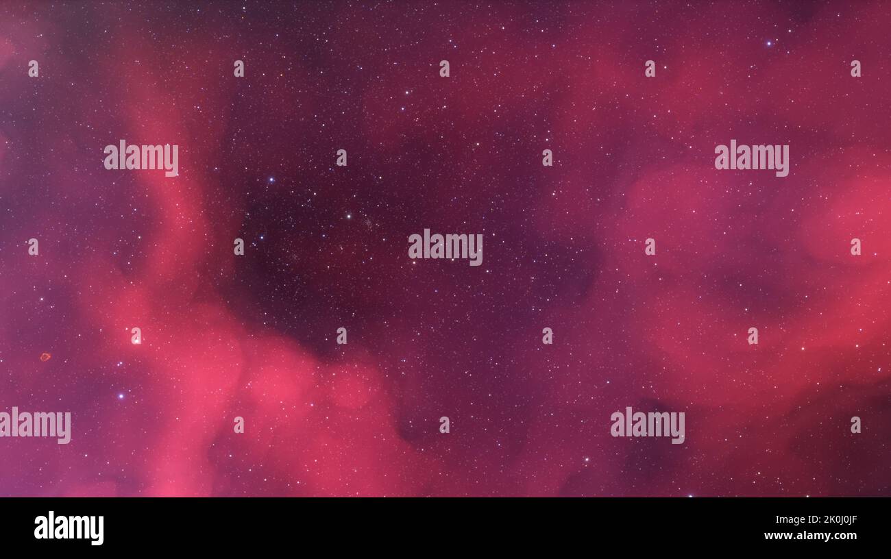 Cosmos is a nebula of gas, stars planets and galaxies. Expansion of the ...