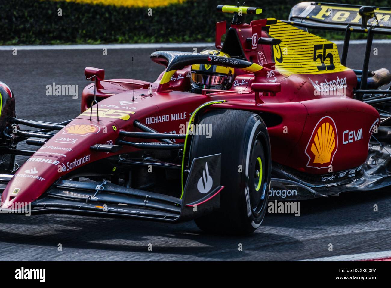 MONZA, Italy, 09 September 2022; #55, Carlos SAINZ Jr., ESP, Team ...