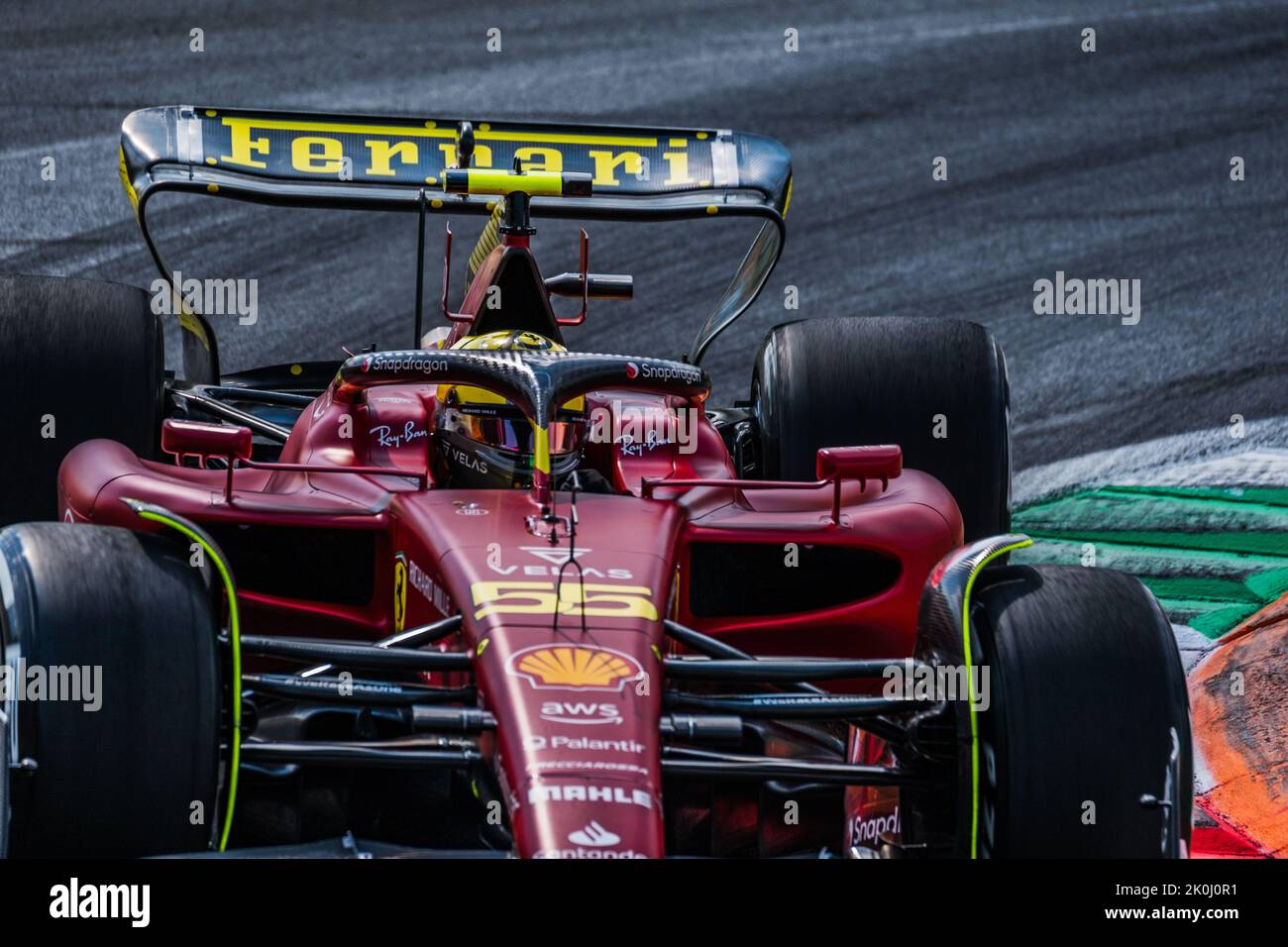 MONZA, Italy, 09 September 2022; #55, Carlos SAINZ Jr., ESP, Team ...