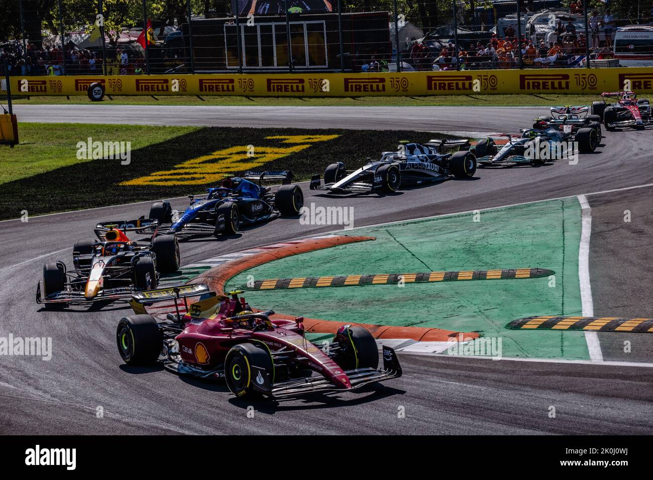 MONZA, Italy, 11 September 2022; #55, Carlos SAINZ Jr., ESP, Team ...