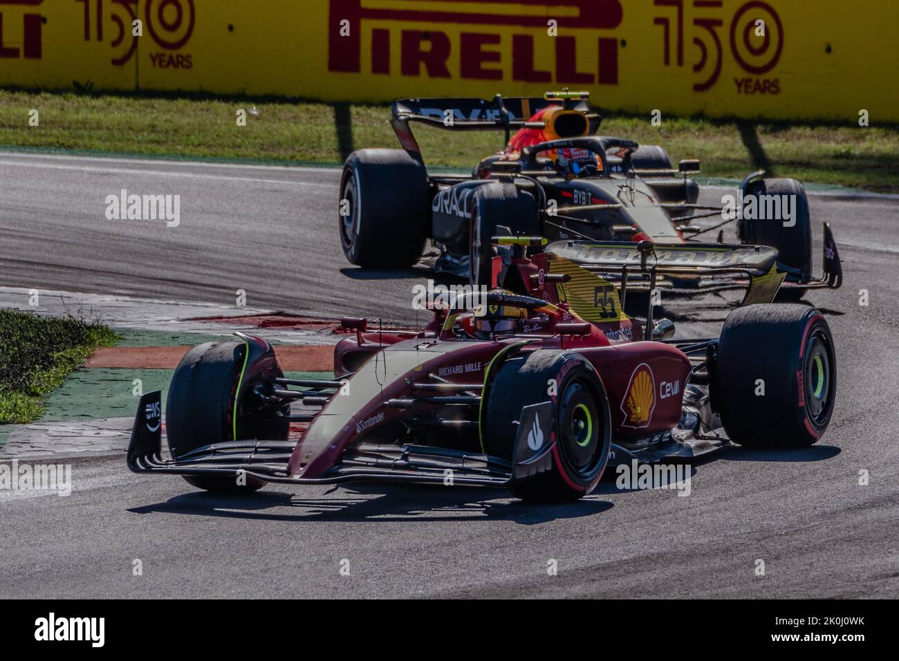 MONZA, Italy, 11 September 2022; #55, Carlos SAINZ Jr., ESP, Team ...
