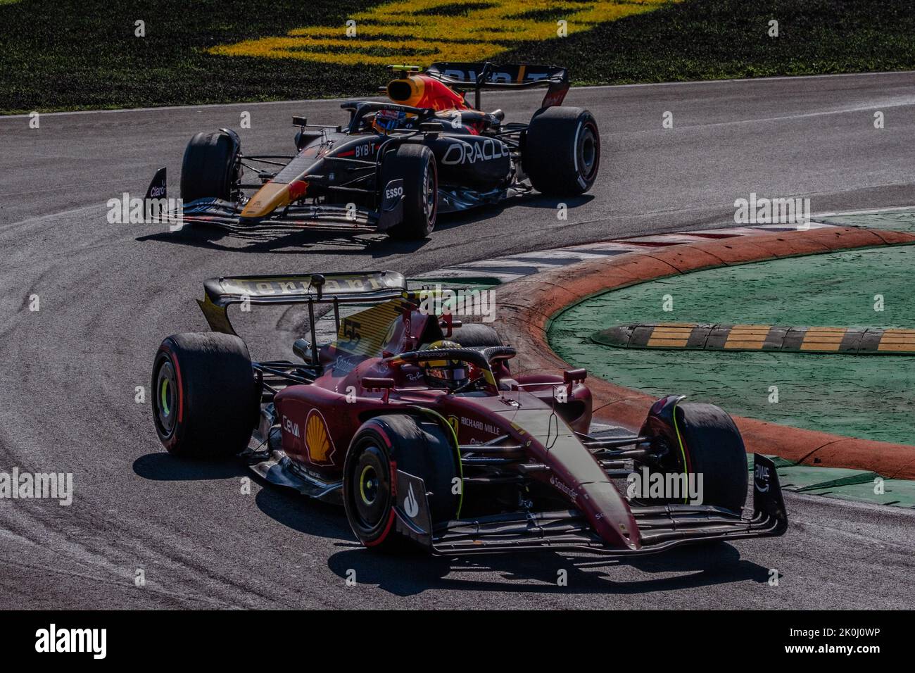 MONZA, Italy, 11 September 2022; #55, Carlos SAINZ Jr., ESP, Team ...