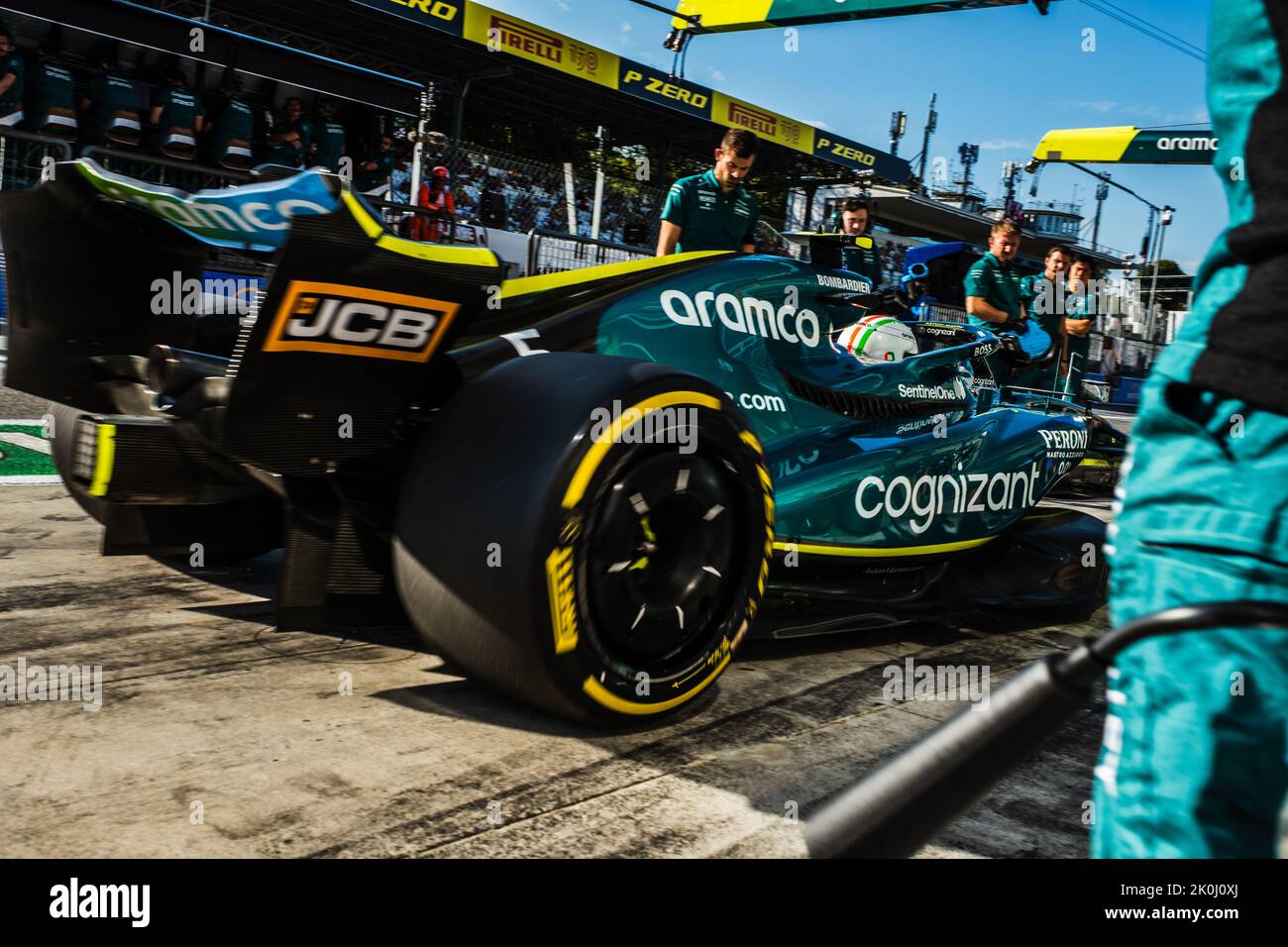 MONZA, Italy, 09 September 2022;# 5, Sebastian VETTEL, GER, Aston ...