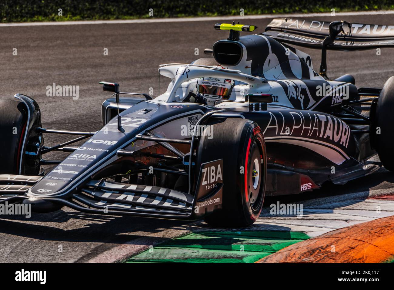 MONZA, Italy, 09 September 2022;#22, Yuki TSUNODA, JAP, Team Scuderia ...