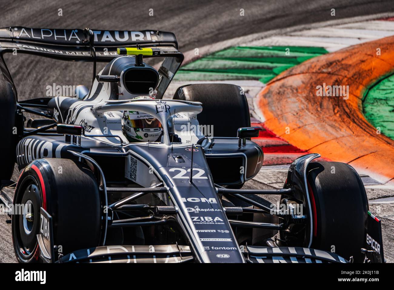 MONZA, Italy, 09 September 2022;#22, Yuki TSUNODA, JAP, Team Scuderia ...