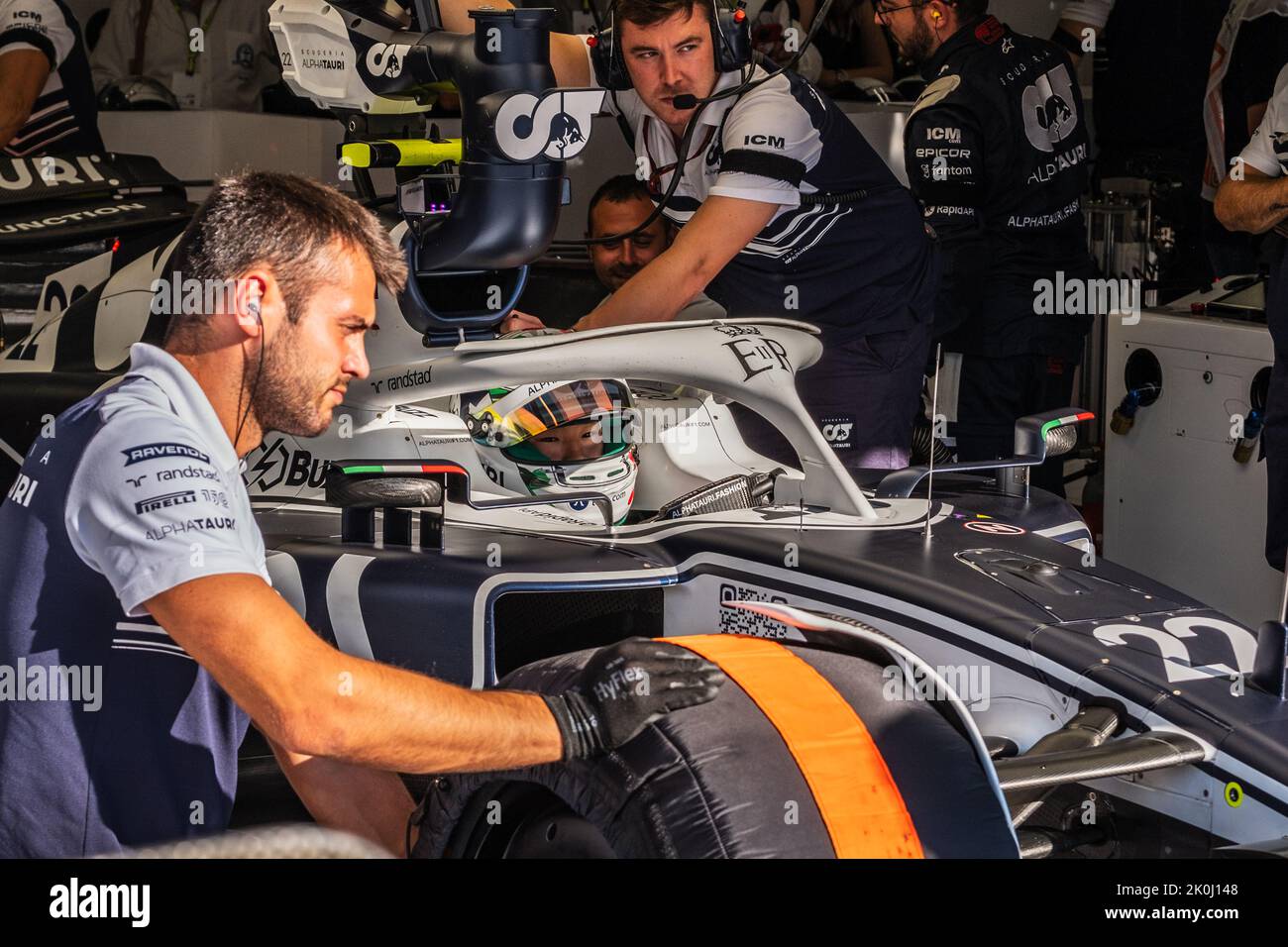 MONZA, Italy, 09 September 2022;#22, Yuki TSUNODA, JAP, Team Scuderia ...