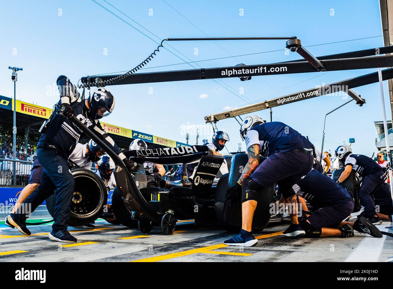 MONZA, Italy, 09 September 2022;#22, Yuki TSUNODA, JAP, Team Scuderia ...