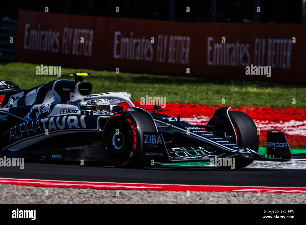 MONZA, Italy, 10 September 2022;#22, Yuki TSUNODA, JAP, Team Scuderia ...