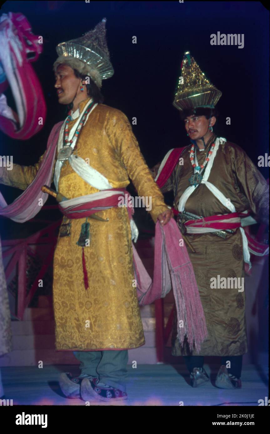 Folk Dance, Ladakh Stock Photo - Alamy