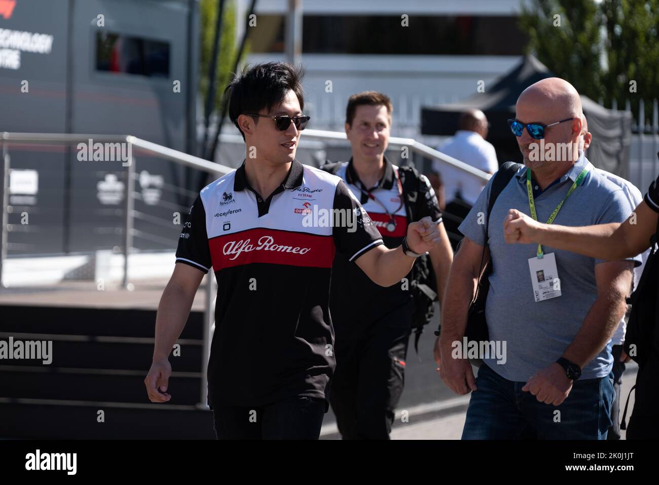 MONZA, Italy, 10 September 2022;#24, Guanyu ZHOU, CHN, Alfa Romeo ...
