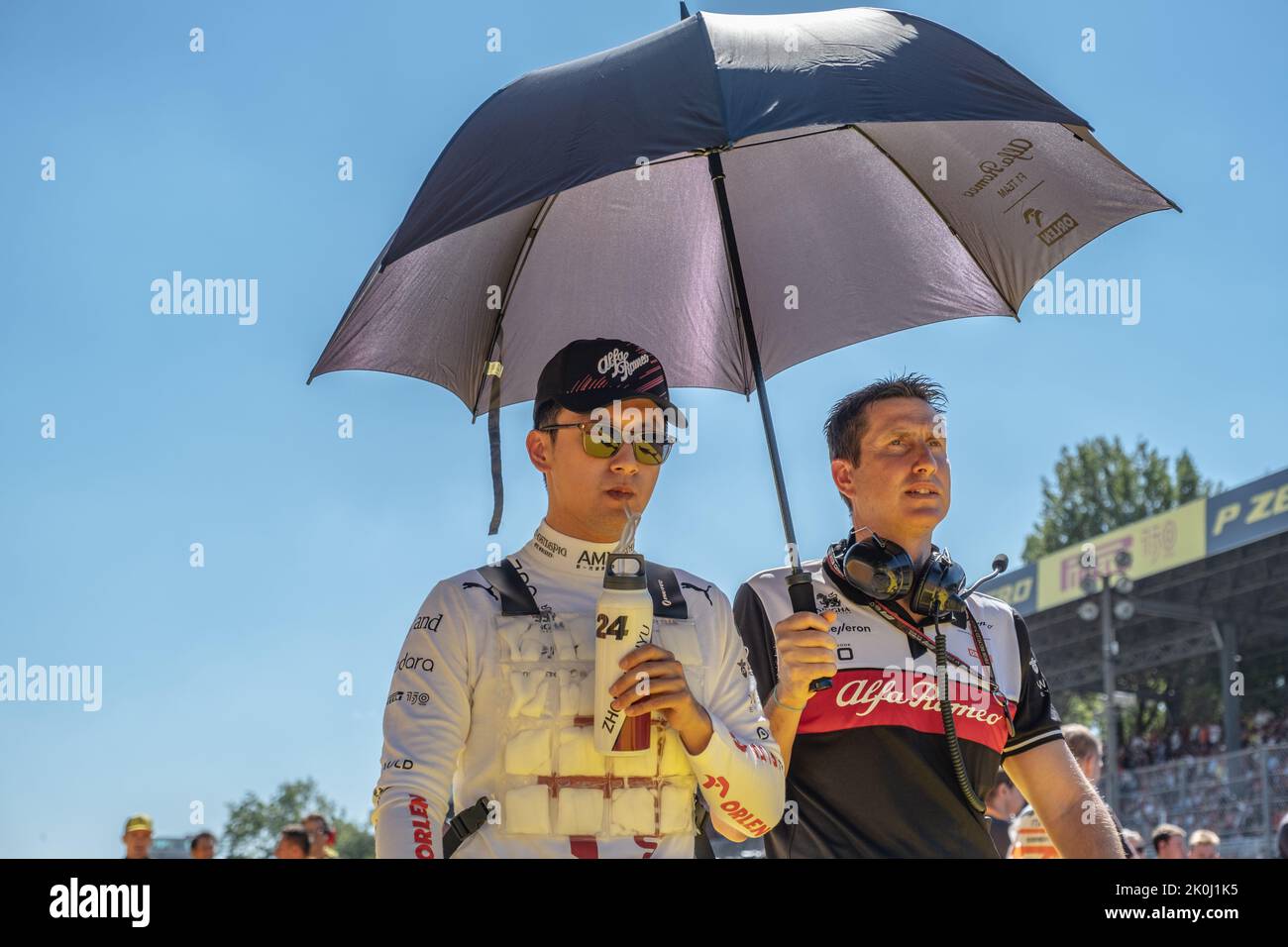 Zhou guanyu racing driver hi-res stock photography and images - Alamy