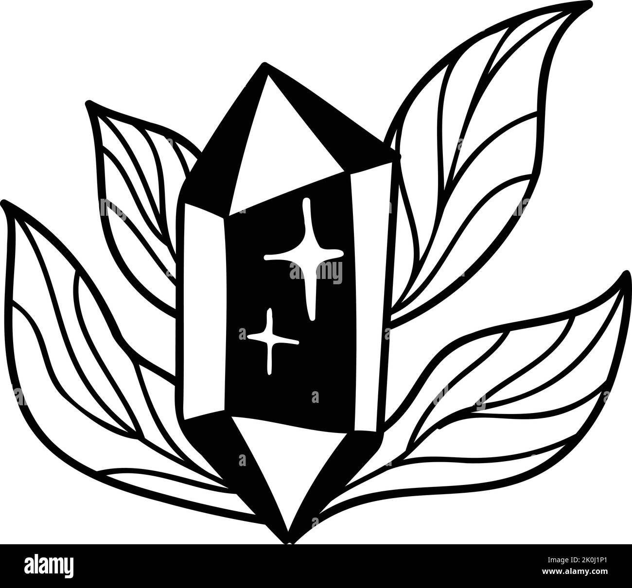 Hand Drawn diamonds illustration isolated on background Stock Vector ...