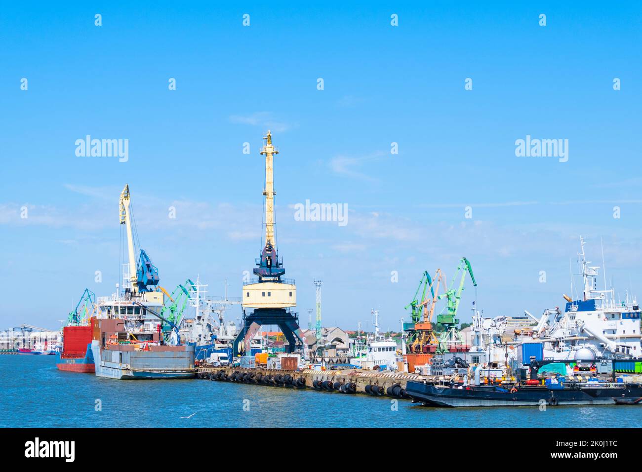 Port, Klaipeda, Lithuania Stock Photo - Alamy