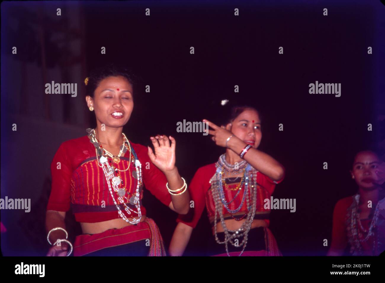 Bihu Dance, Folk Dance, Assam Stock Photo - Alamy