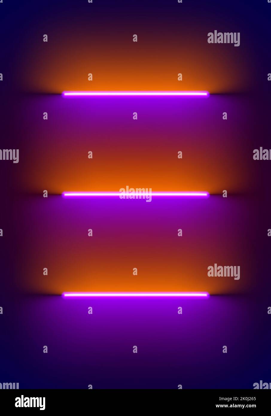 Neon illumination background in Halloween style. Abstract 80s or ...